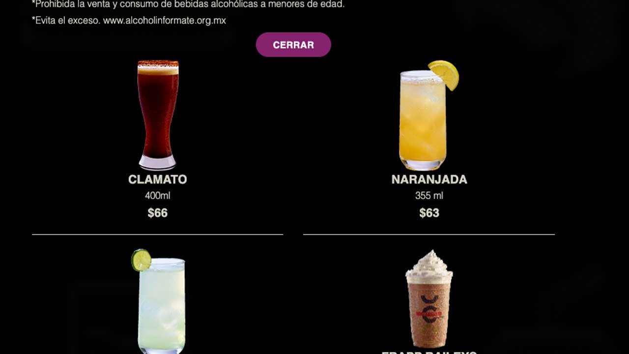Cinemex Platino 2023: Precio de menú, bebidas y combos actualizados