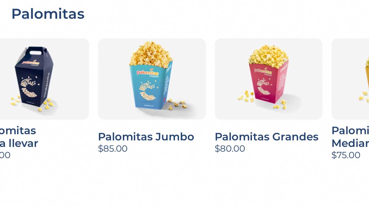 Precios de combos en Cinépolis 2023 actualizado: Palomitas, refrescos y ...
